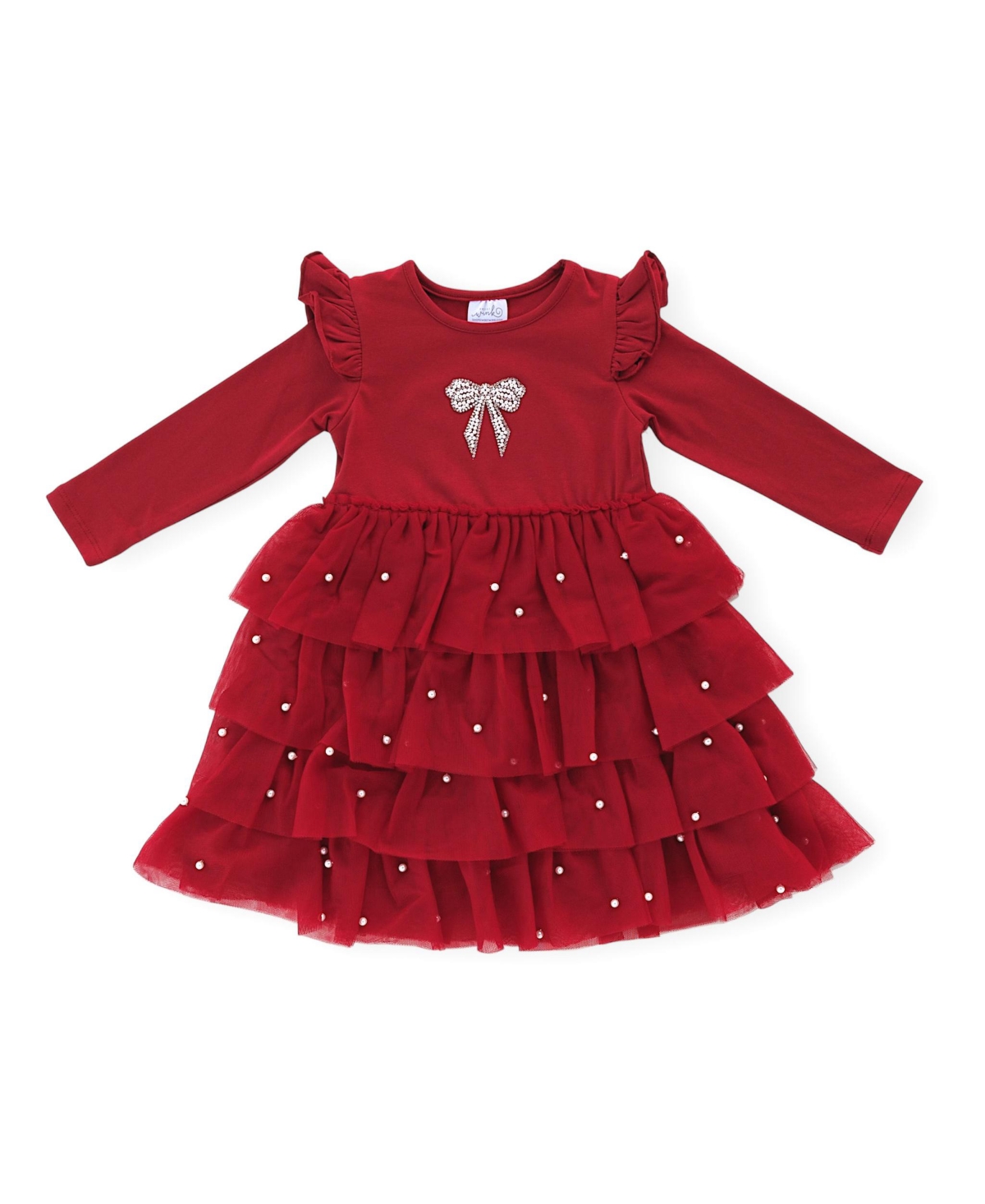 Click here for Sweet Wink Little Girls Christmas Pearl Long Sleev... prices