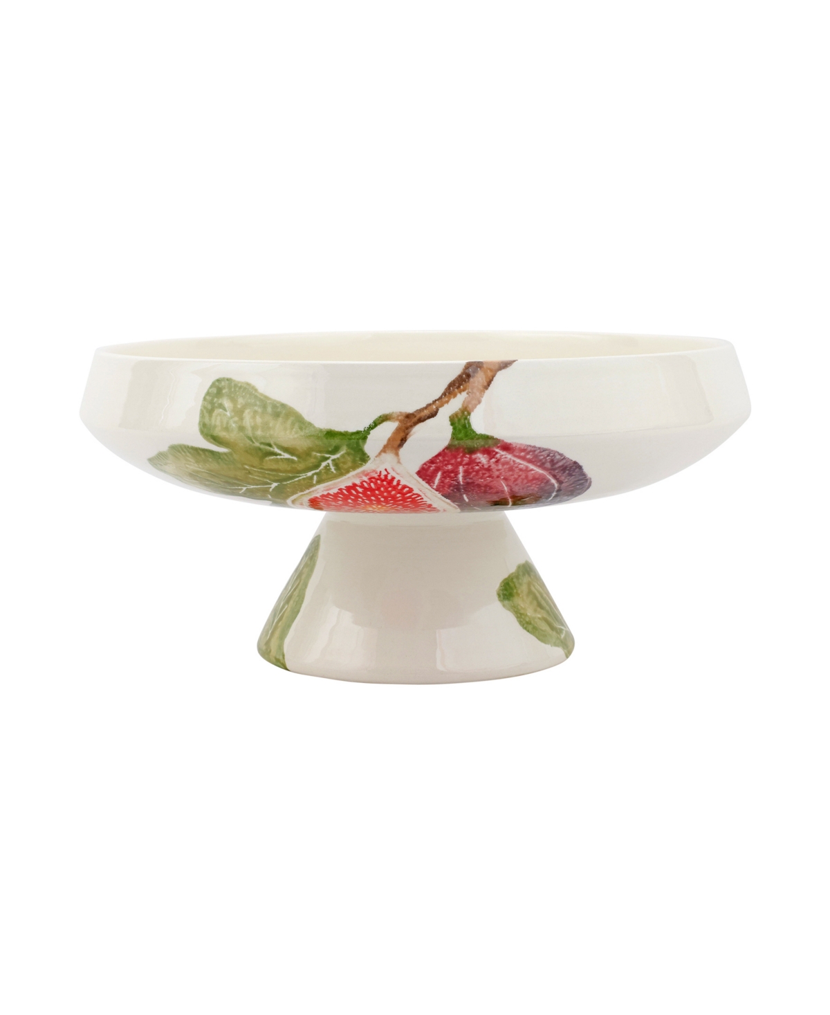 Click here for Vietri Fico Pedestal Bowl - Purple prices