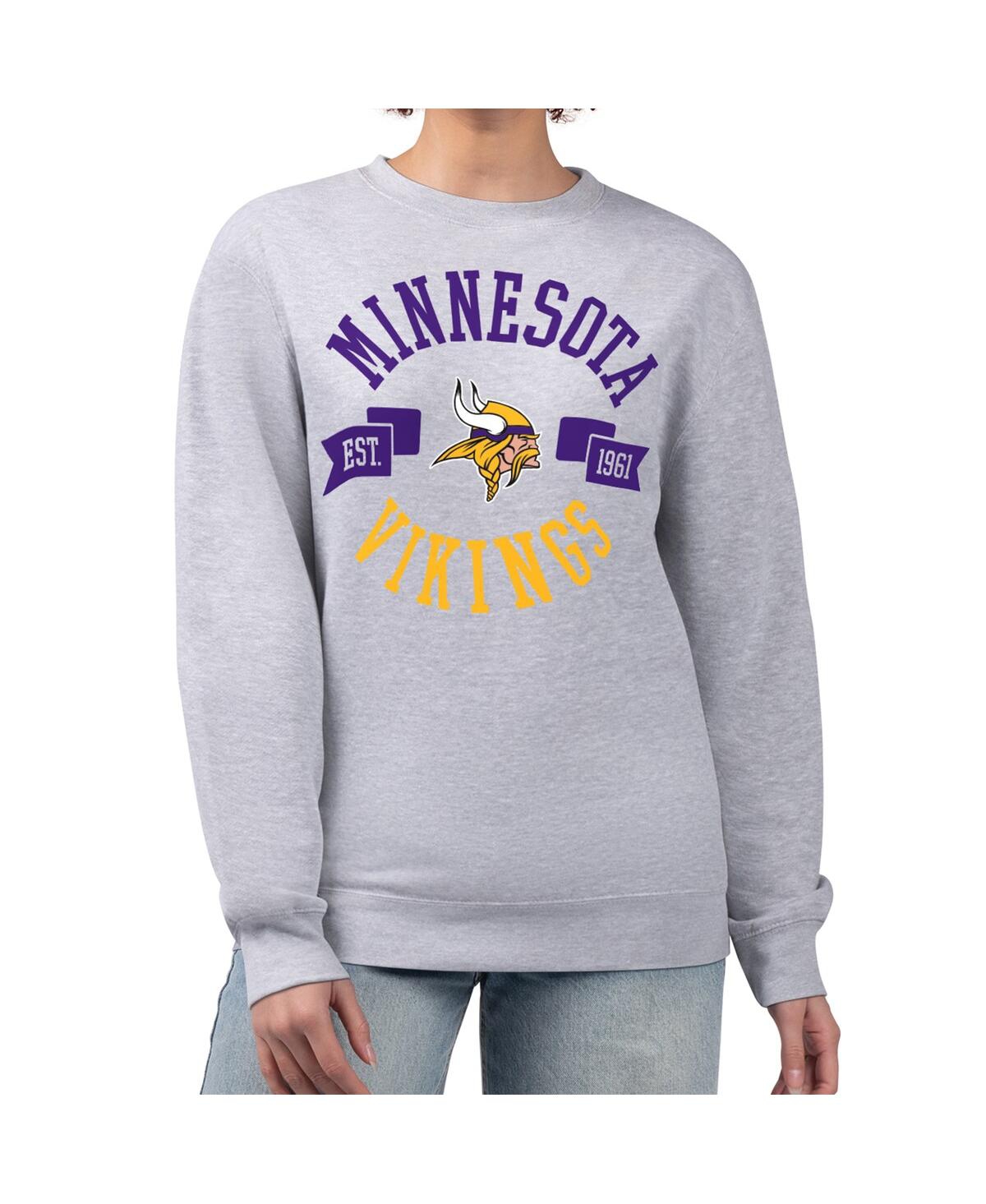 Click here for G-iii 4Her by Carl Banks Womens Heather Gray Minne... prices