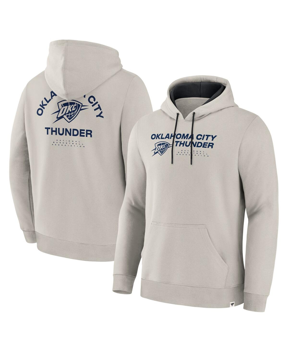 Click here for Fanatics Mens Cream Oklahoma City Thunder Crossove... prices