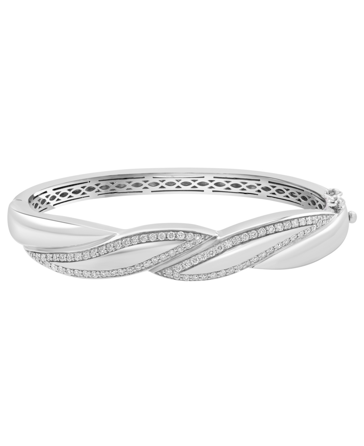 Click here for Effy Collection Diamond Bangle (1-1/6 ct. t.w.) in... prices