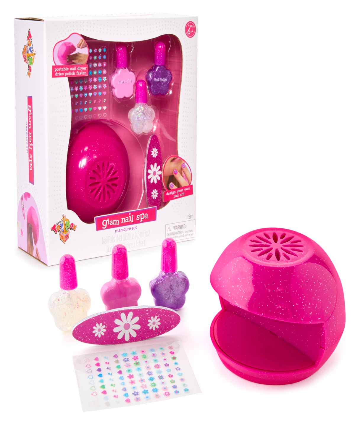 Click here for Geoffreys Toy Box Glam Nail Spa Manicure Set prices