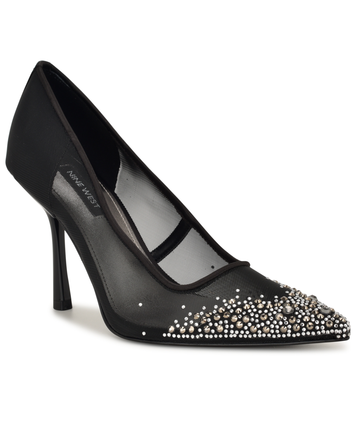 Click here for Nine West Womens Jamiey Slip-On Stiletto Pumps - B... prices
