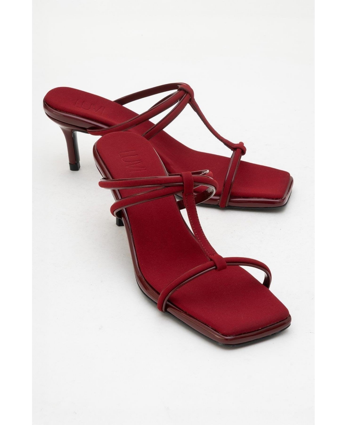 Click here for Prologue Shoes Mocha Strap Heel Sandal (Women) - B... prices
