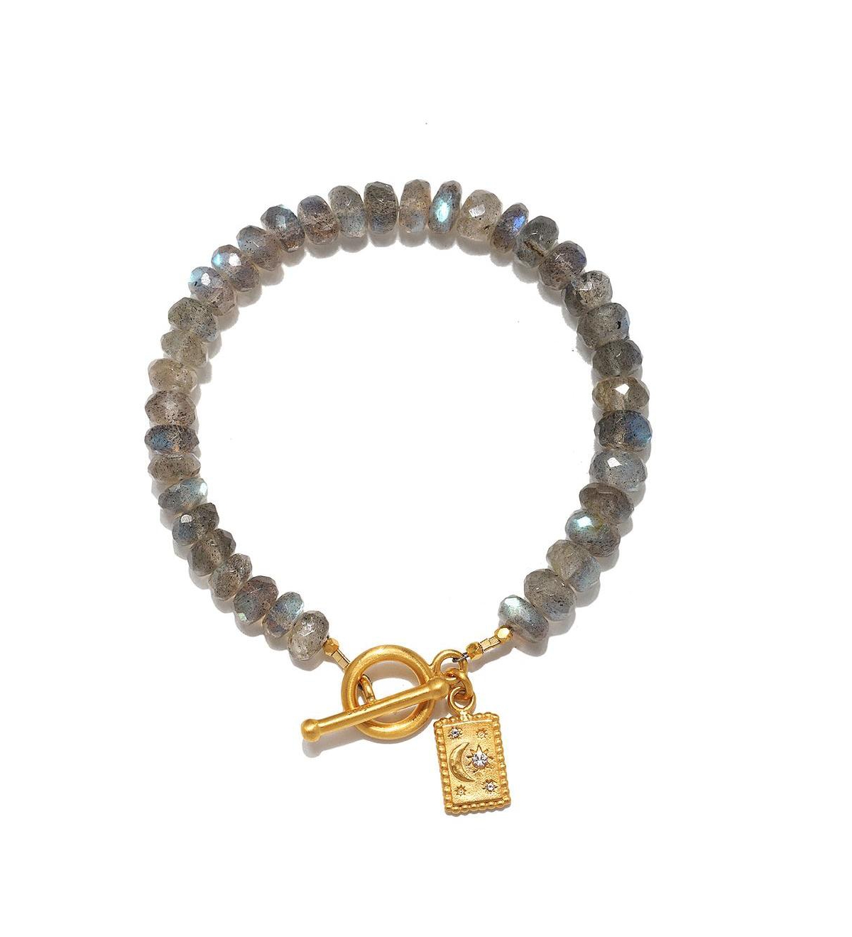 Click here for Labradorite celestial toggle bracelet prices