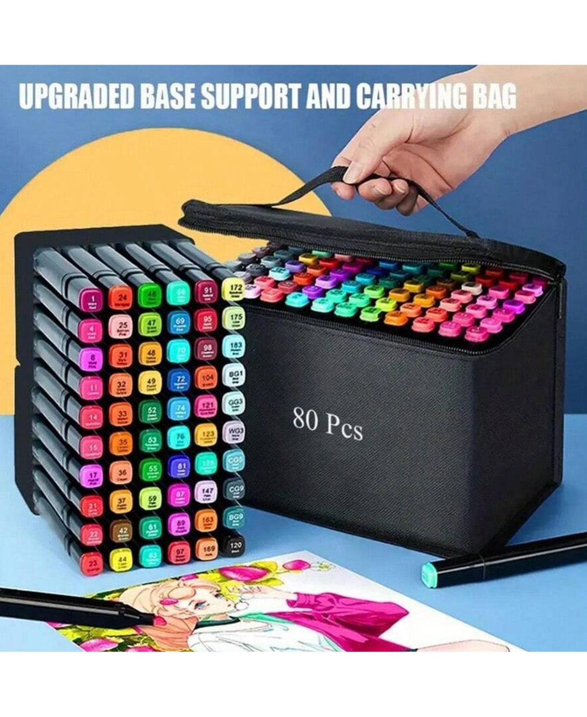 Click here for Htutwoo Back To School Season Alcohol Marker Set... prices