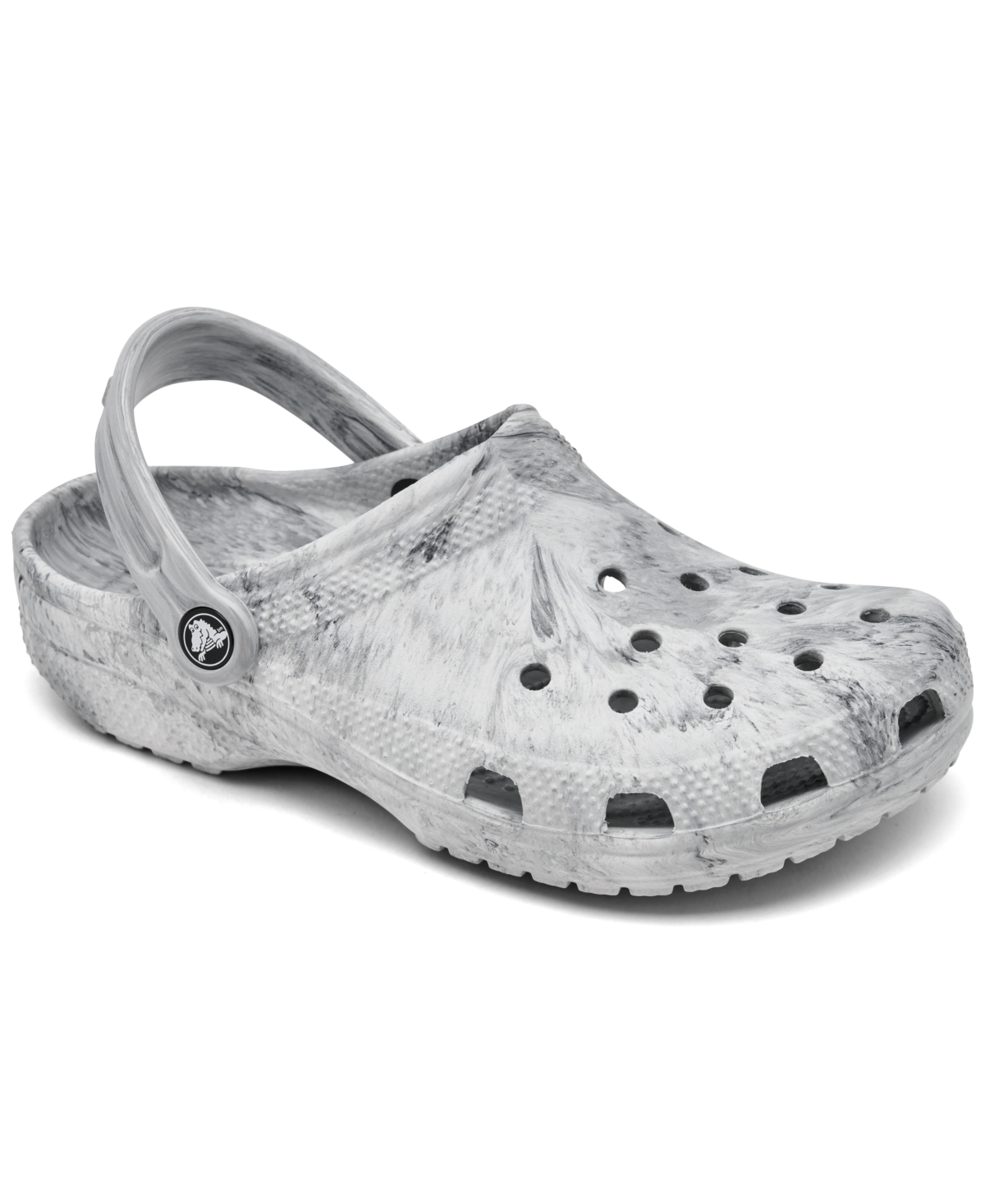 Click here for Crocs Big Kids Classic Watercolor Marble Clog Sand... prices