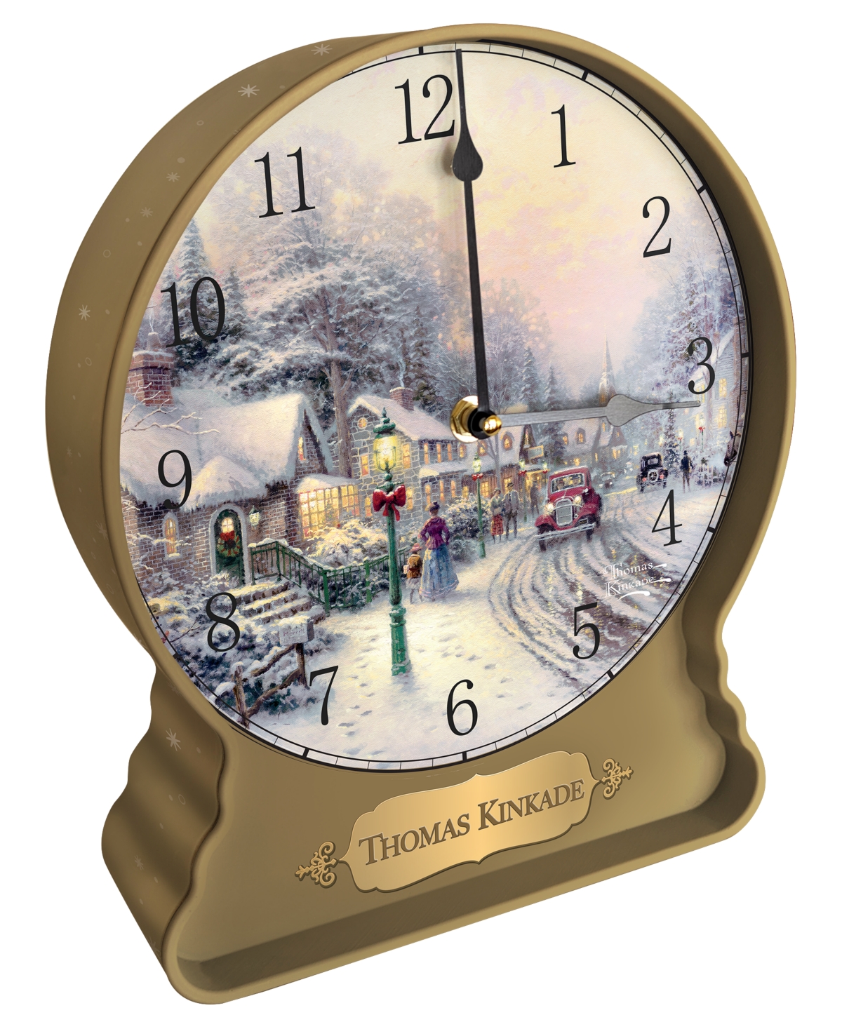 Click here for Original Gourmet Thomas Kinkade Christmas Clock Co... prices