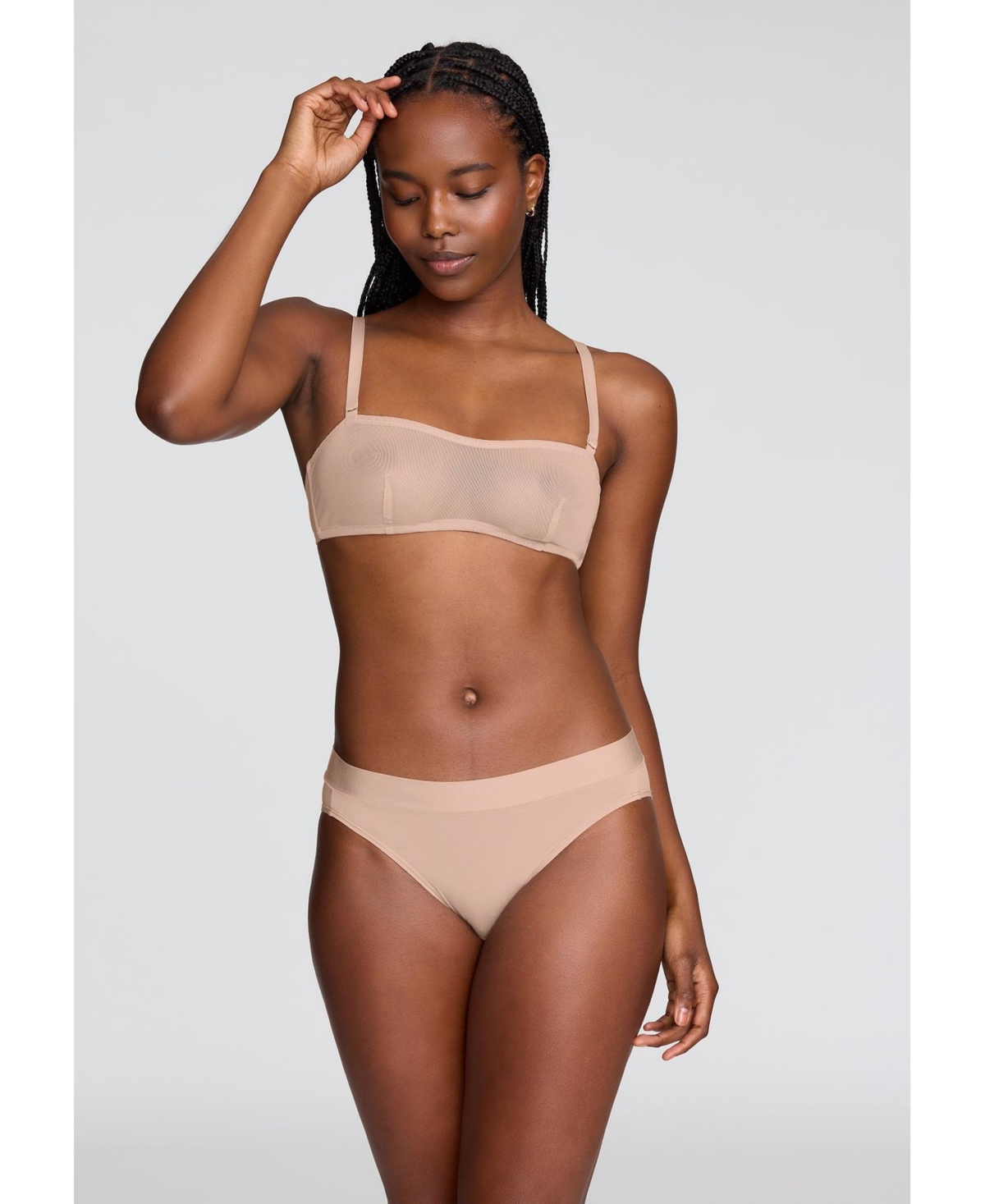 Click here for Cuup Womens The Wireless Balconette - Mesh Bra - S... prices