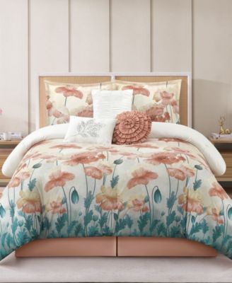 Click here for Stratford Park Jade Floral Comforter Sets prices