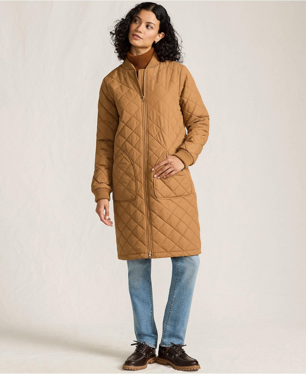 Click here for Lands End Womens FeatherFree Insulated Bomber Coat... prices