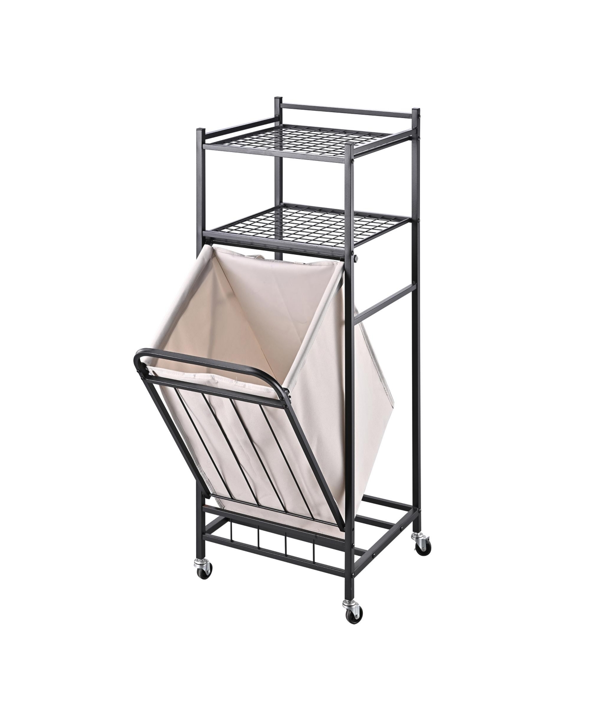 Click here for Tilt-Out Laundry Hamper 65 L  Shelf & Removable Li... prices