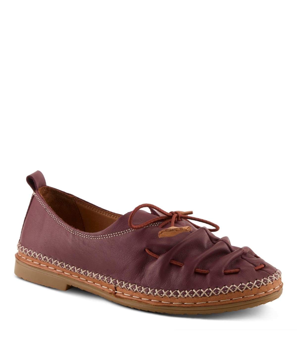 Click here for Spring Step Berna Leather Slip-On Shoes with Elast... prices