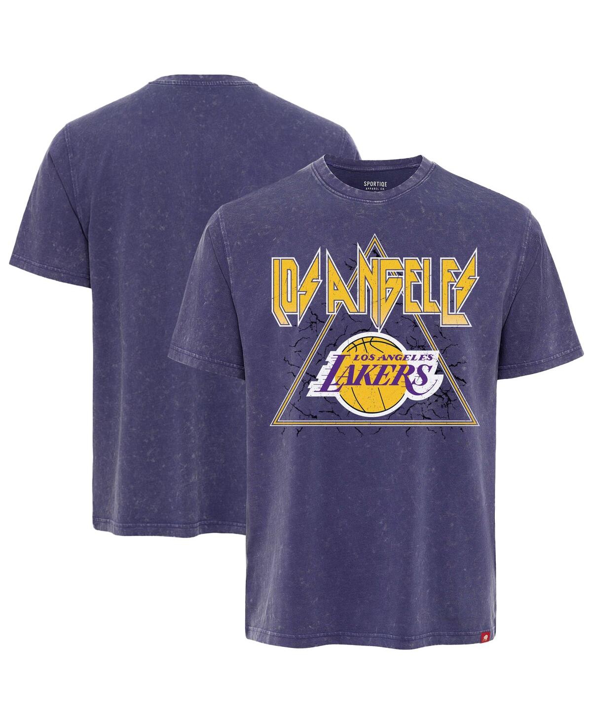 Click here for Sportiqe Mens Purple Los Angeles Lakers Distressed... prices
