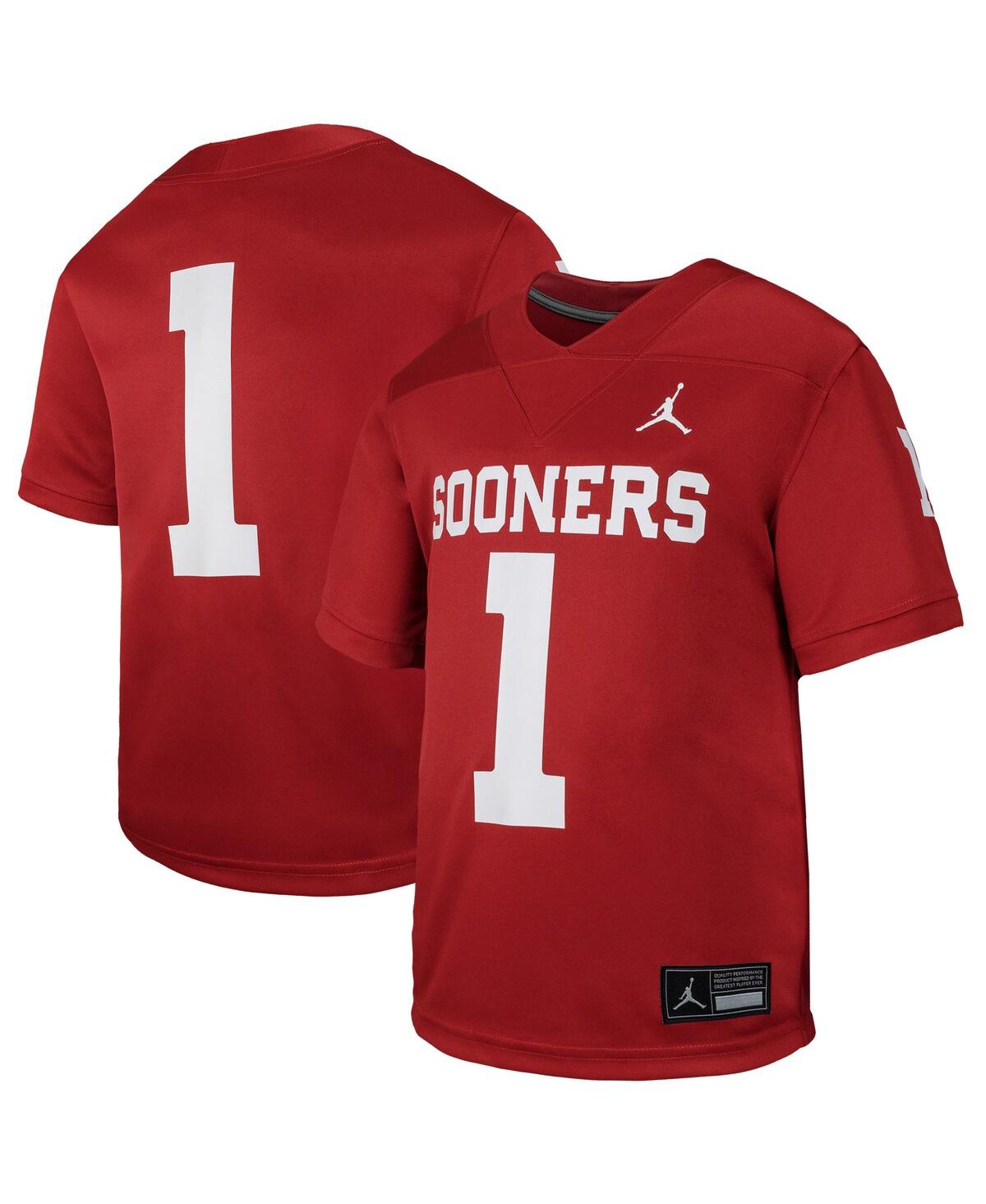 Click here for Jordan Toddler 1 Crimson Oklahoma Sooners Untoucha... prices