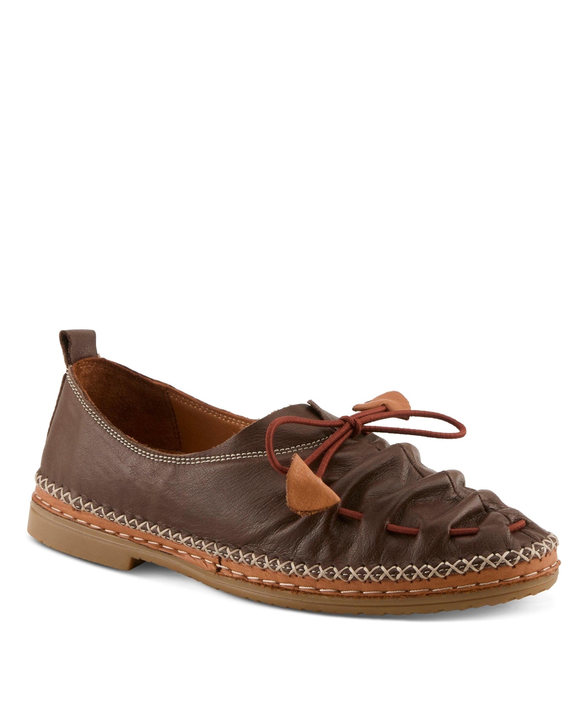 Click here for Spring Step Berna Leather Slip-On Shoes with Elast... prices