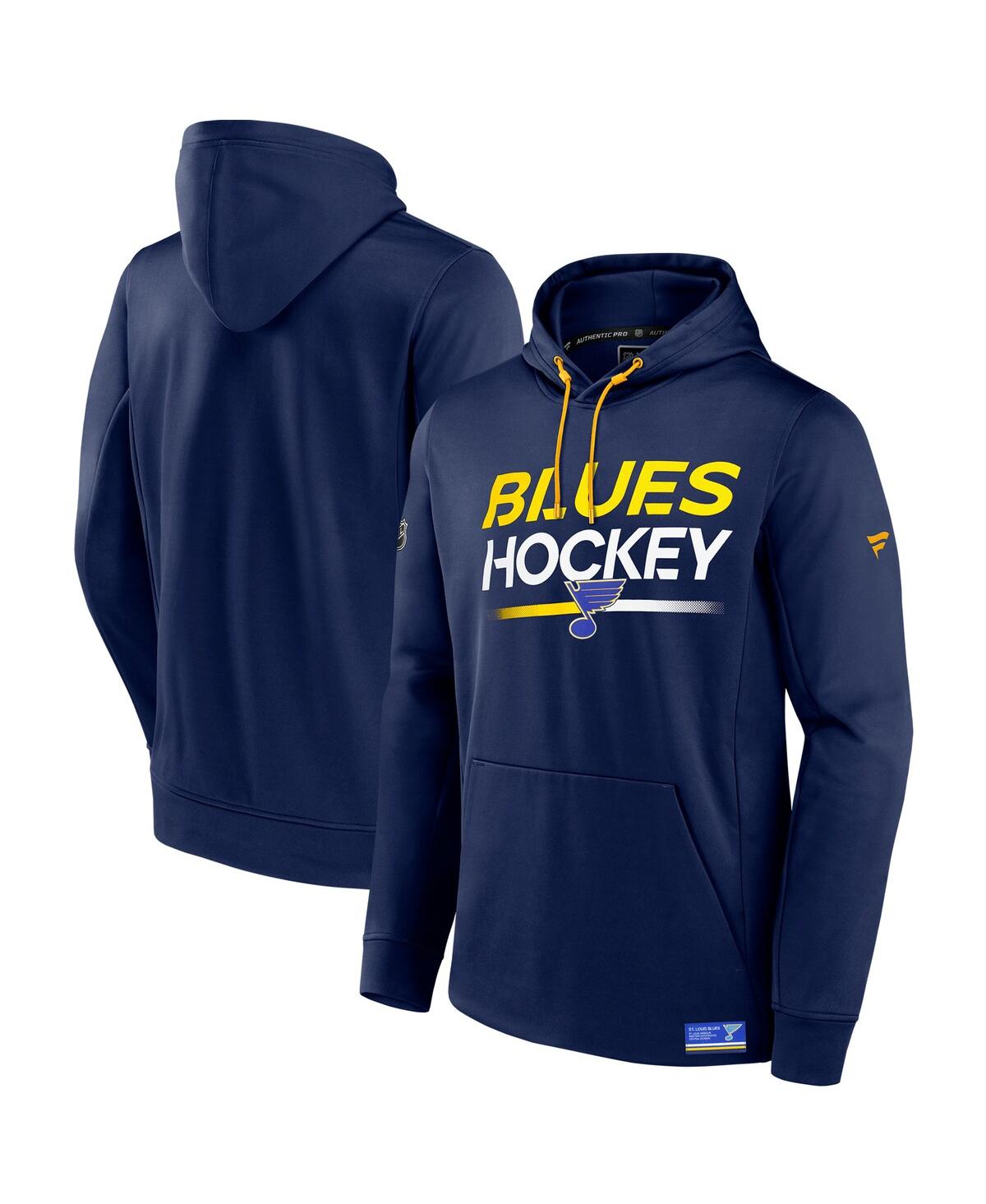 Click here for Fanatics Mens Navy St. Louis Blues Authentic Pro F... prices