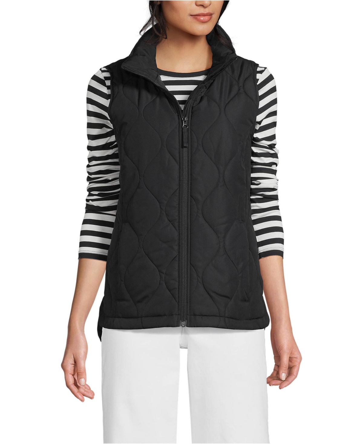 Click here for Lands End Womens FeatherFree Onion Quilted Insulat... prices