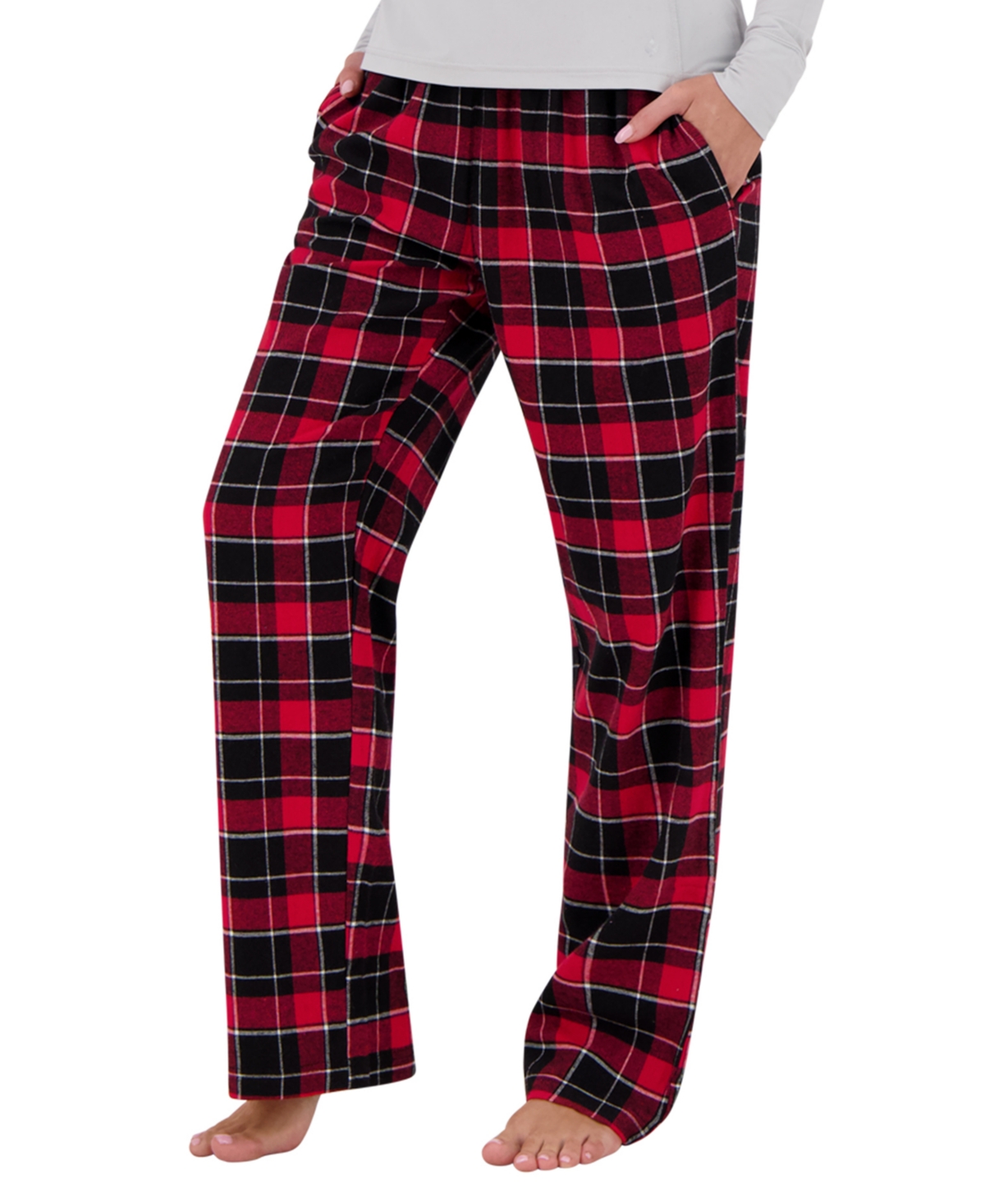 Click here for Heat Holders Womens Regular Fit Pants - Red/black prices