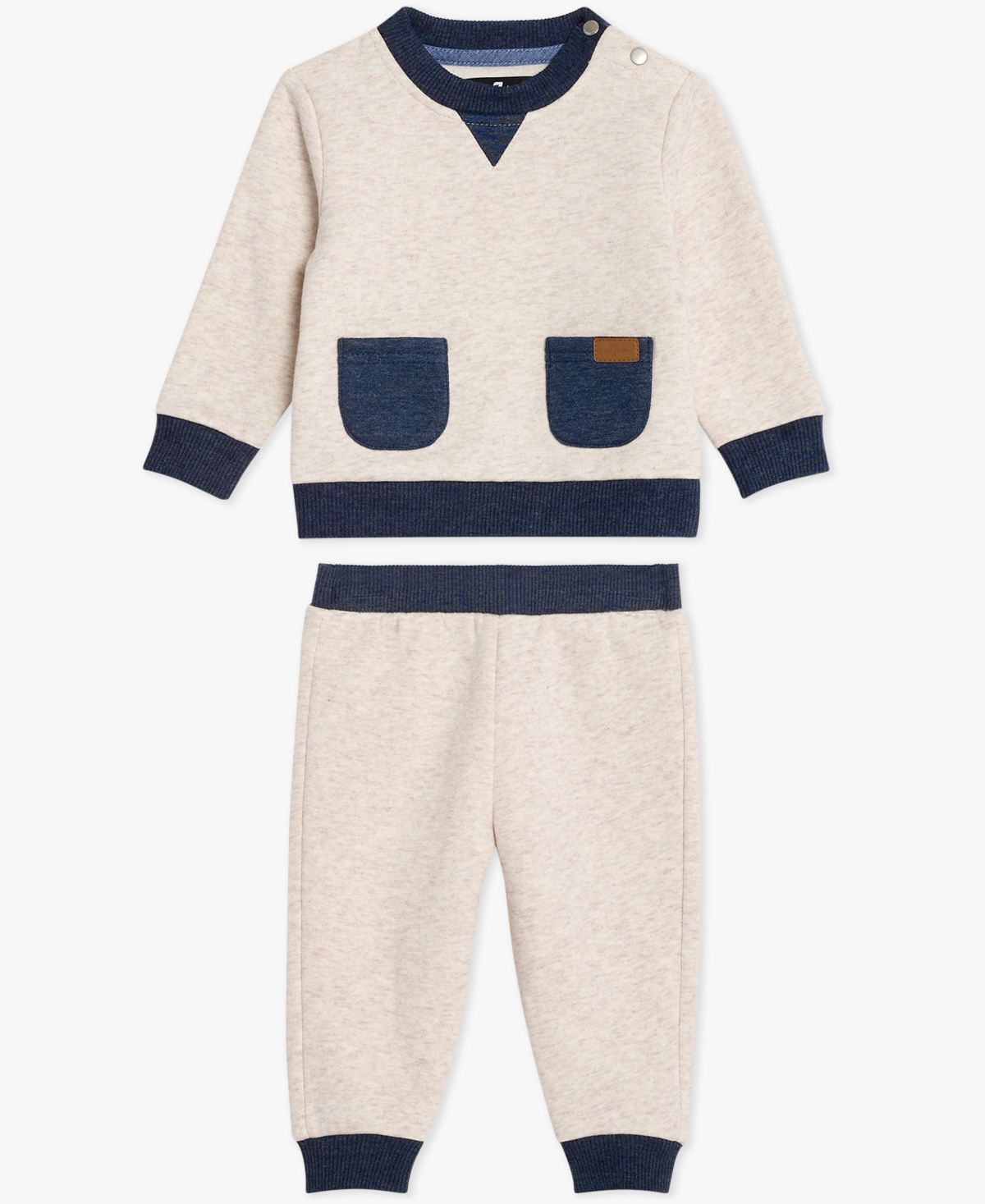Click here for 7 For All Mankind Baby Boys 2-Piece Long Sleeve Sw... prices