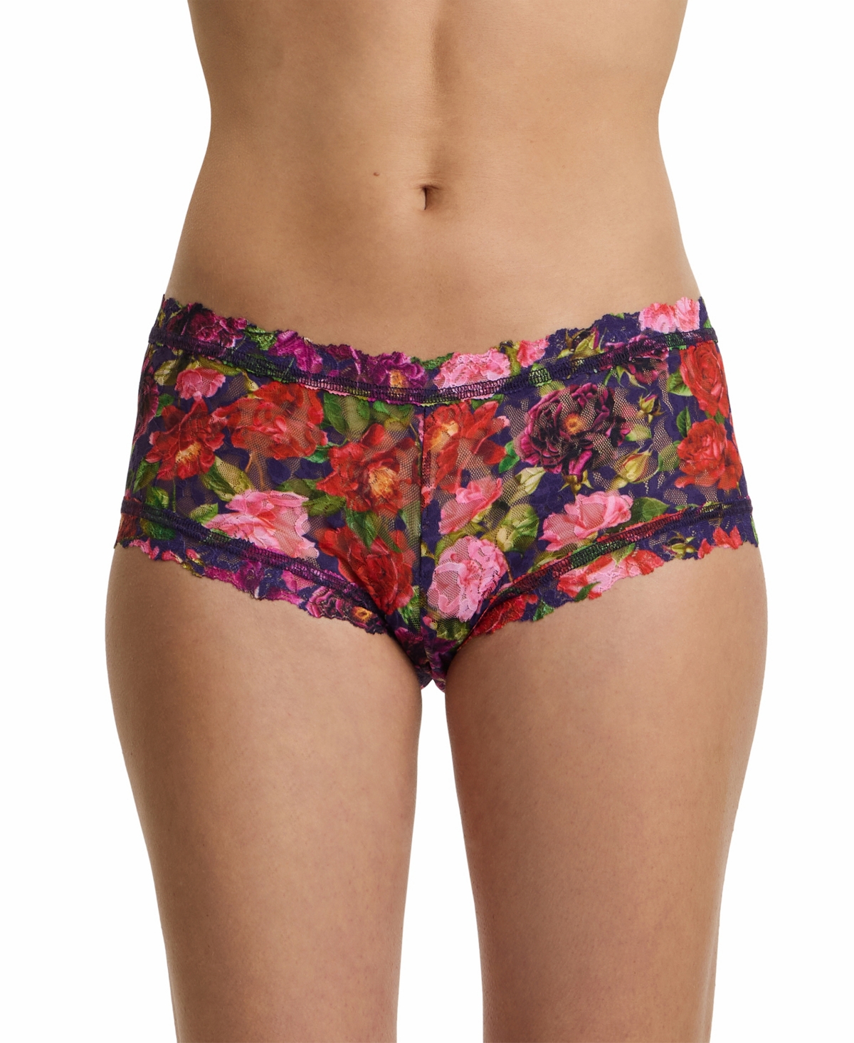 Click here for Hanky Panky Womens Printed Signature Lace Boyshort... prices
