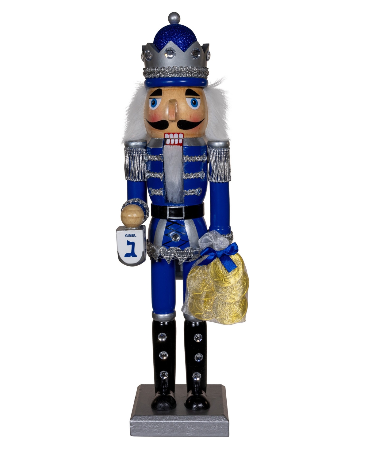 Click here for Kurt Adler 15-Inch Hanukkah Nutcracker - Blue prices