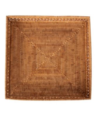 Click here for Artifacts Rattan Seca Design Square Tray 18 X22 prices