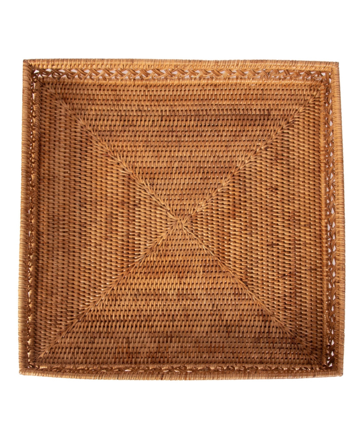 Click here for Artifacts Rattan Seca Design Square Tray 18"... prices