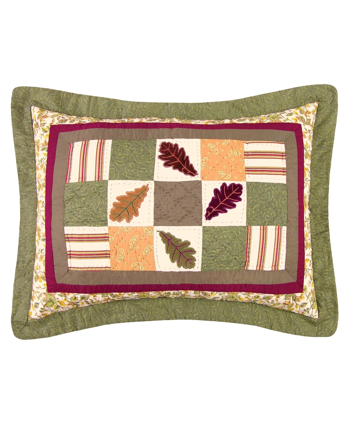 Click here for C&F Home 20 x 26 Falling Leaves Cotton Standard Sh... prices
