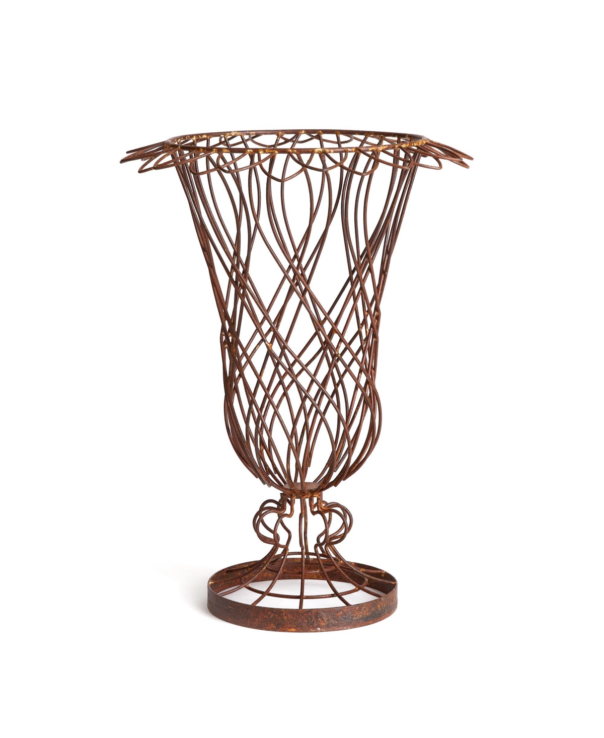 Click here for Weathered Metal Wire Vase prices