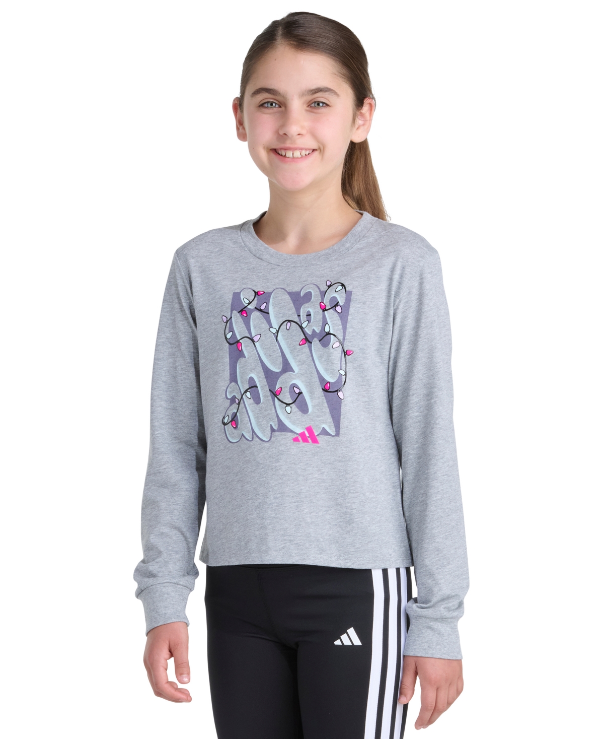 Click here for Adidas Big Girls 8-16 Long-Sleeve Regular-Fit Heat... prices