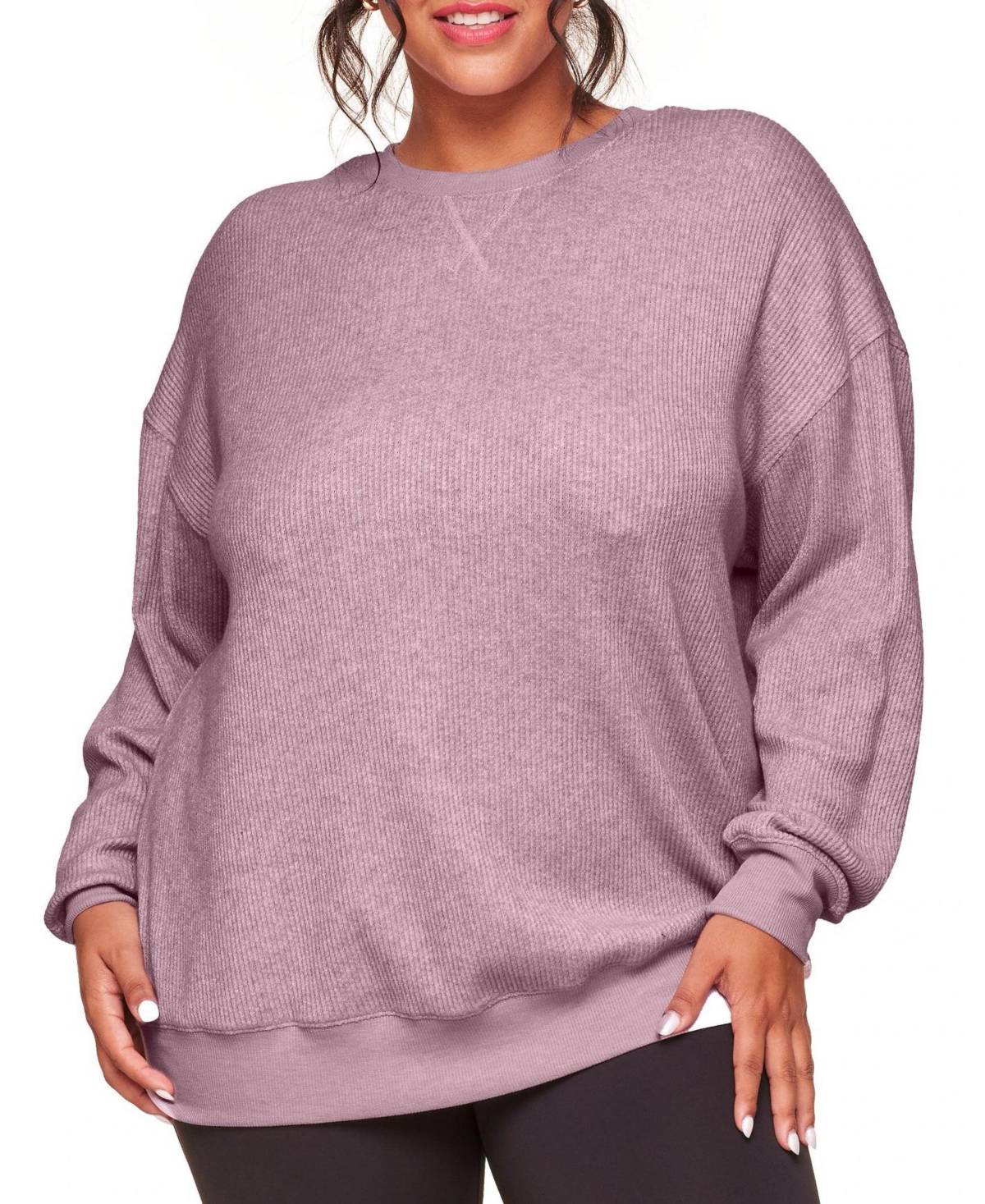 Click here for Adore Me Ritza Womens Plus-Size Sweatshirt - Light... prices