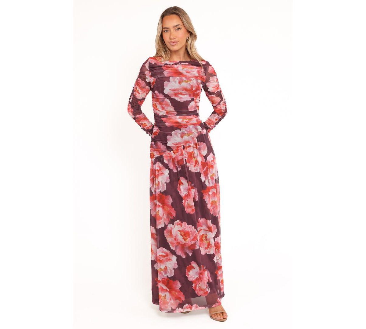 Click here for Petal and Pup Womens Calypso Long Sleeve Maxi Dres... prices