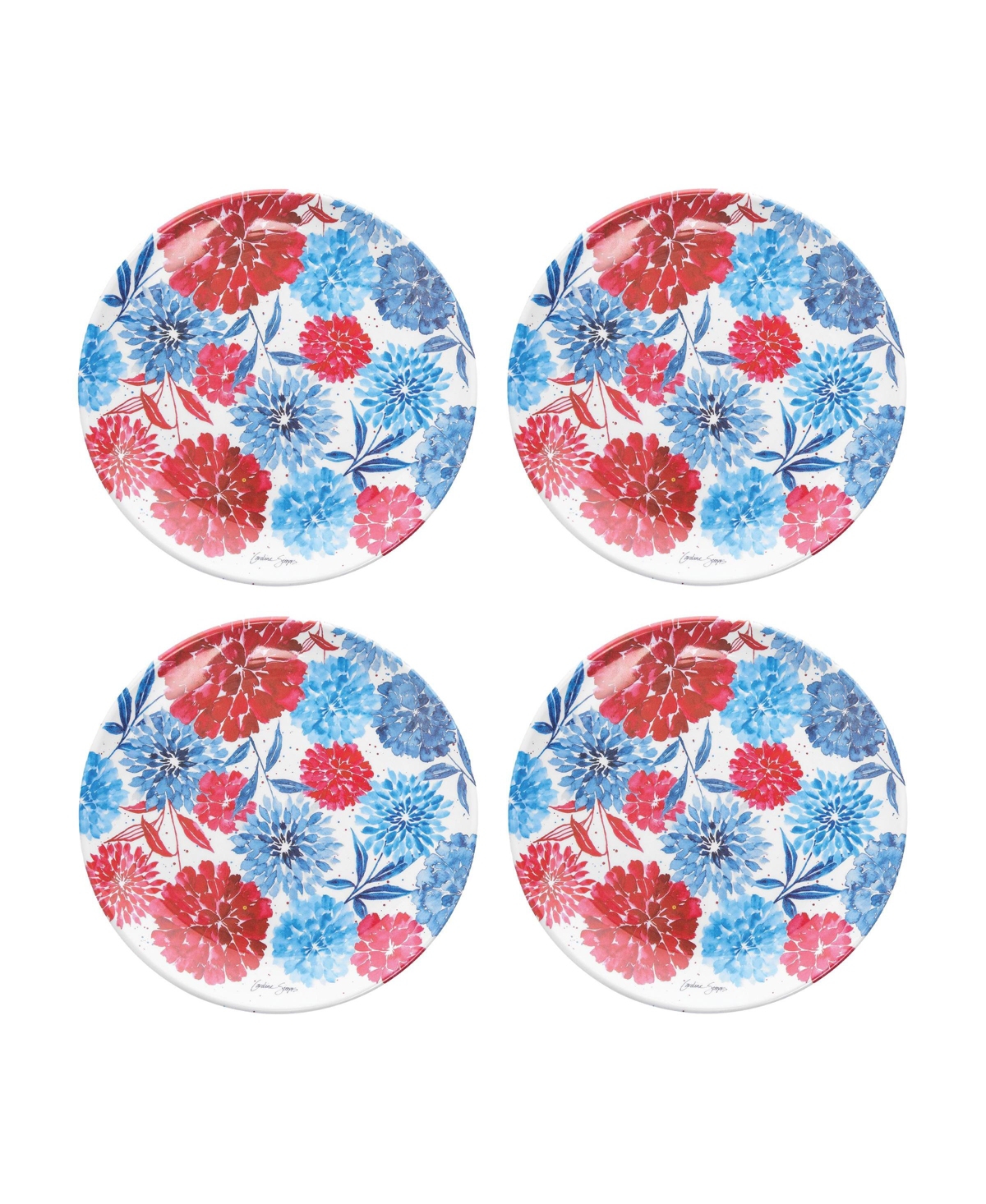 Click here for Patriotic Floral Decorative Round Serving Platter... prices