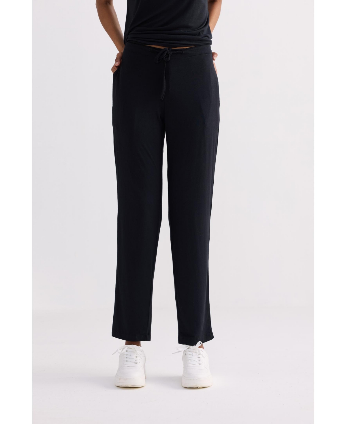 Click here for Reistor Womens Wide Leg Pant in Black - Black prices