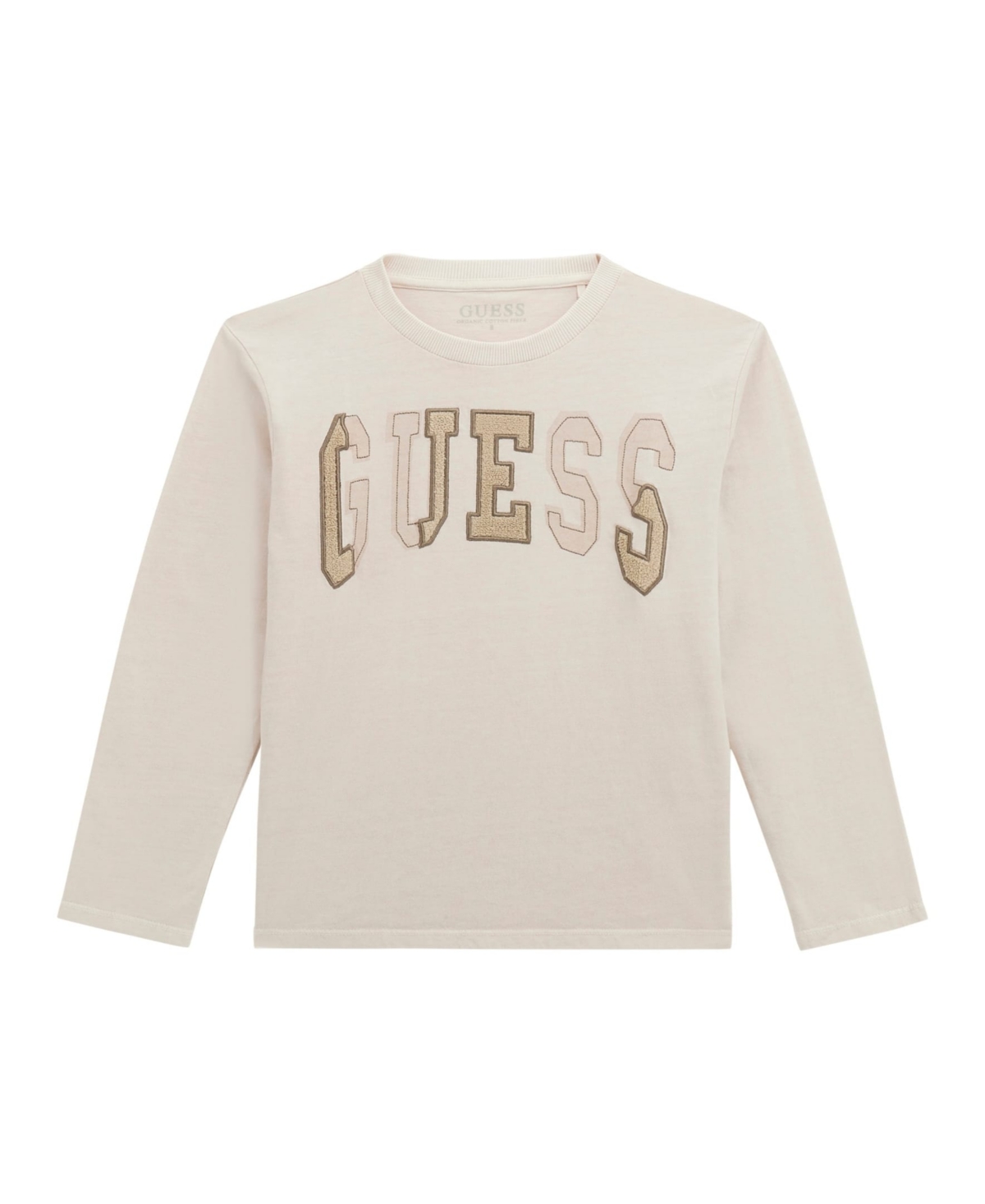 Click here for Guess Boys 8-18 Garment Dye Long Sleeves T-Shirt -... prices