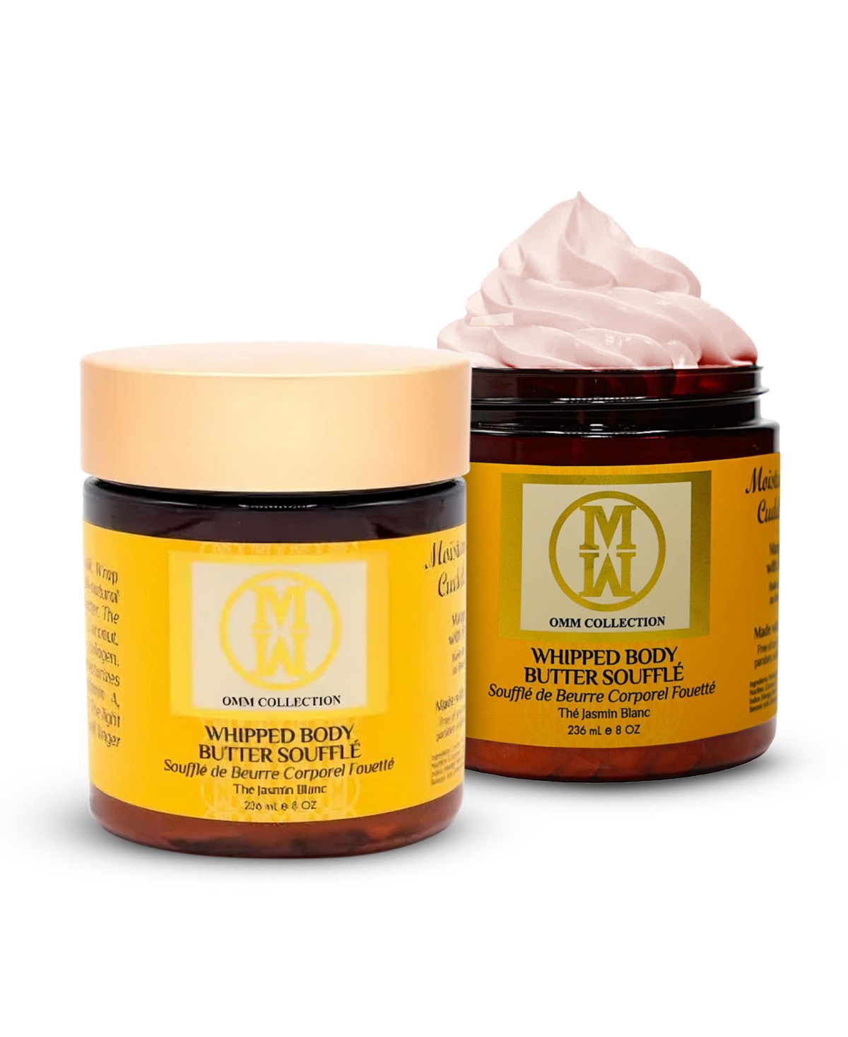 Click here for Omm Collection Whipped Body Butter - White Tea Jas... prices