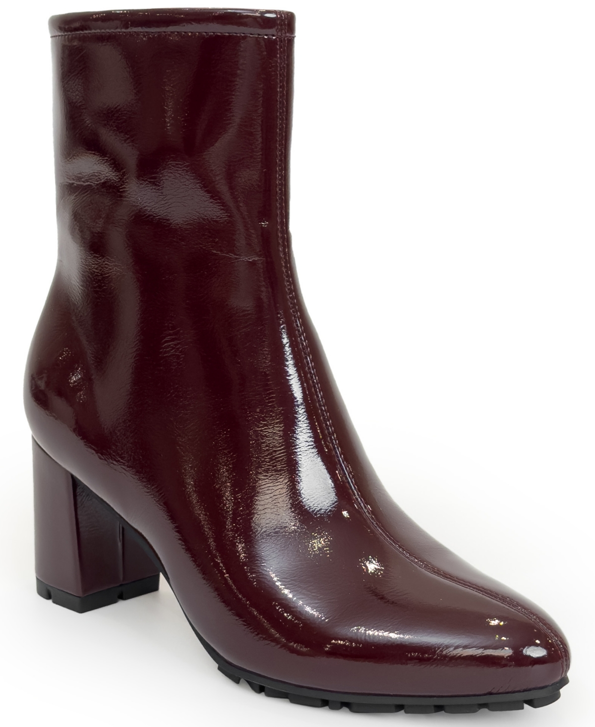 Click here for Aerosoles Womens Baylor Dress Bootie - Merlot crin... prices