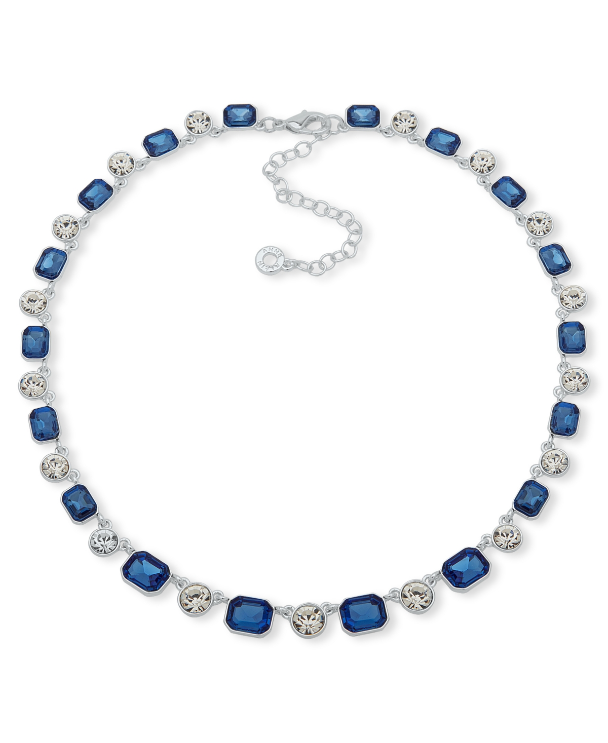 Click here for Anne Klein Crystal Sapphire Necklace - Blue prices