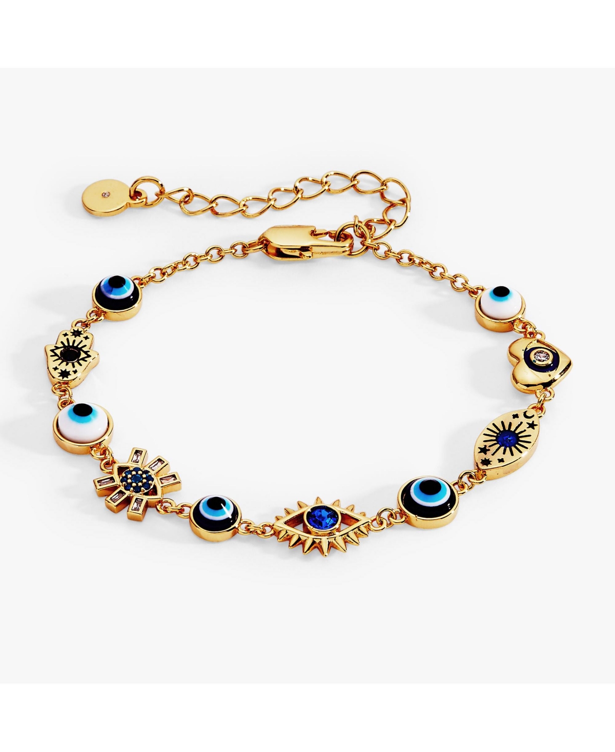 Click here for Evil Eye Linear Bracelet prices