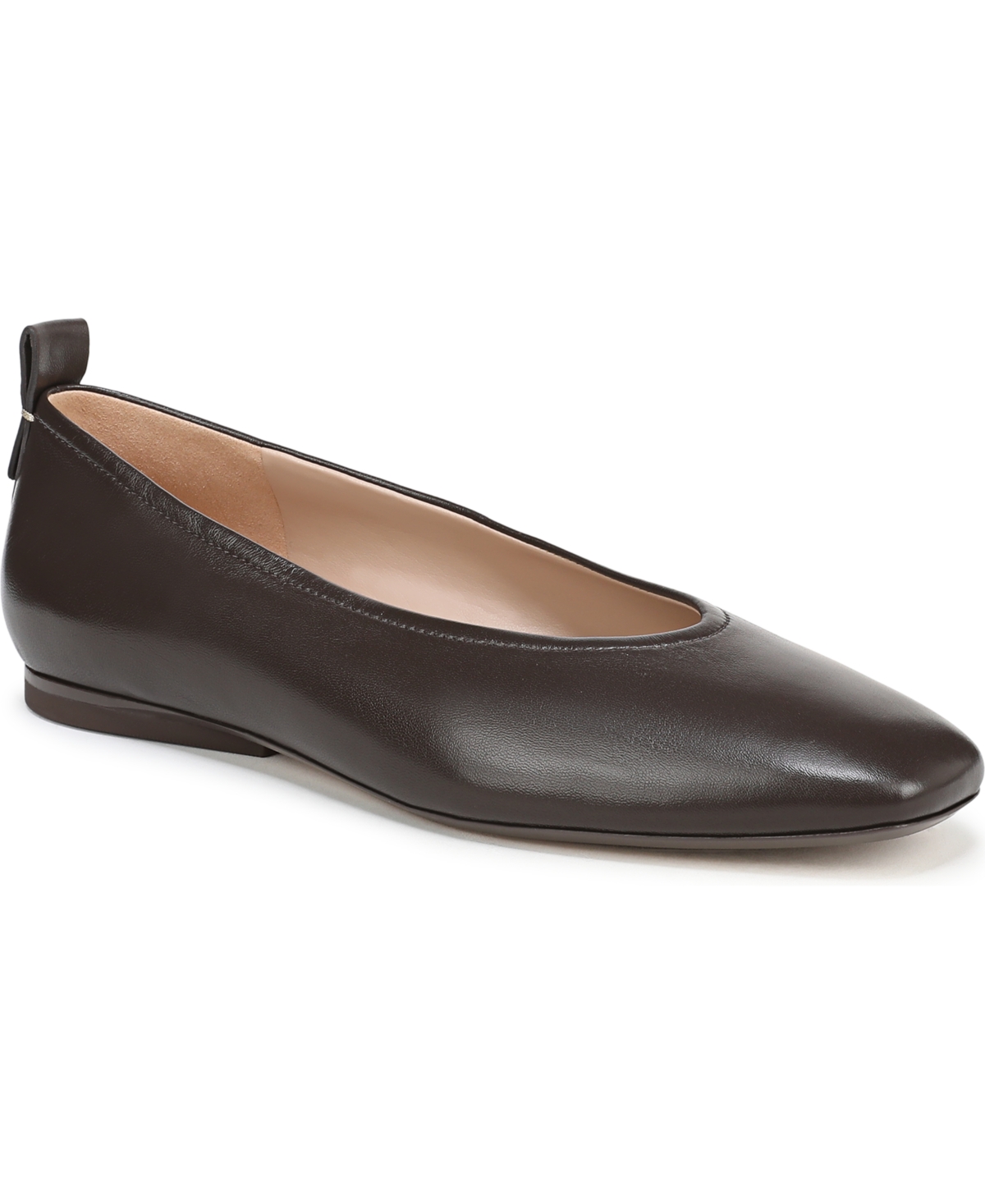 Click here for Naturalizer Carla Square Toe Ballet Flats - Espres... prices