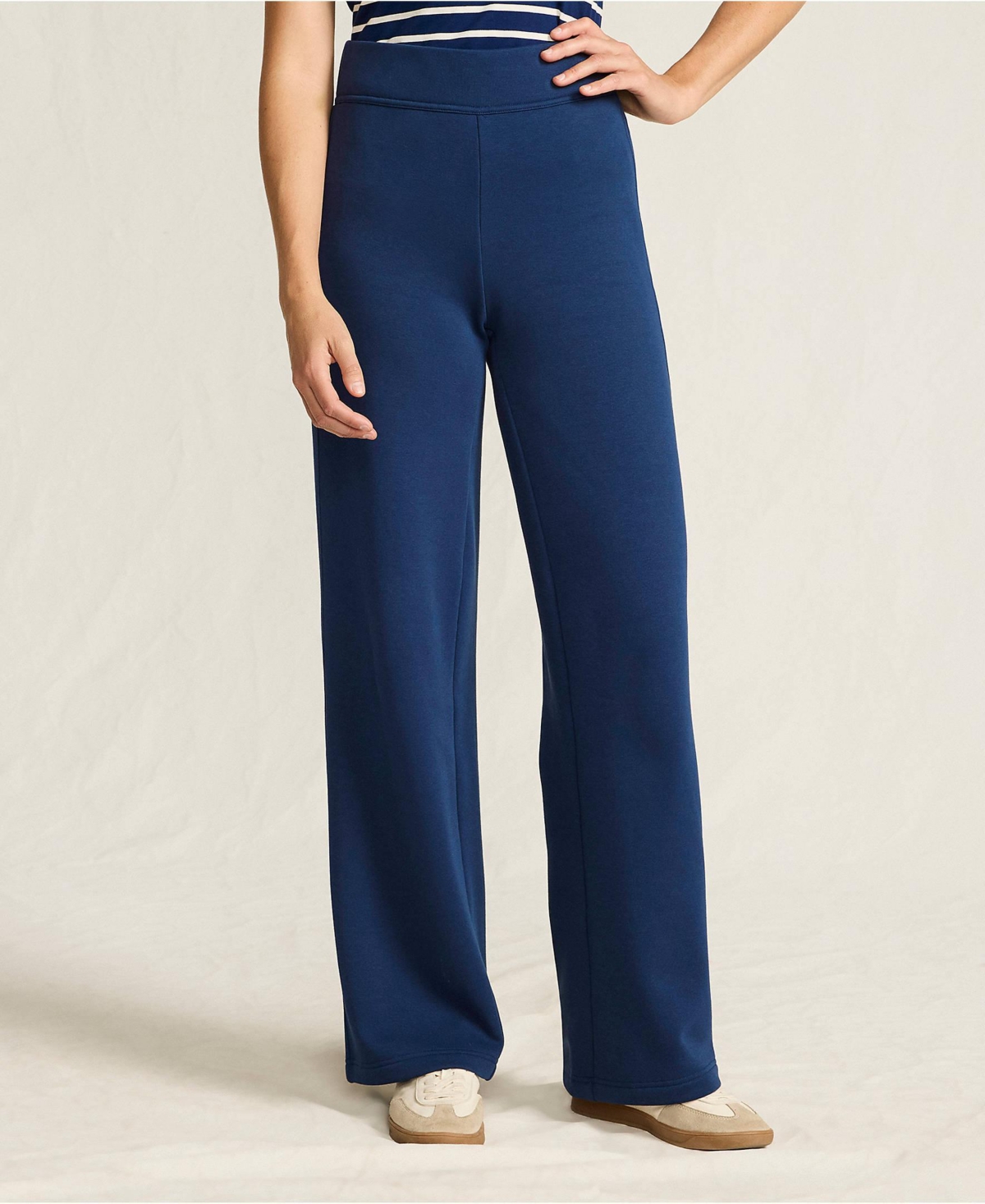 Click here for Lands End Womens Tall Serious Sweats High Rise Fle... prices