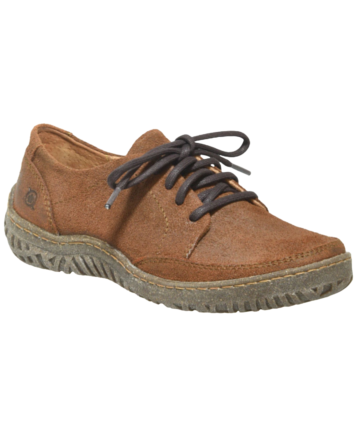 Click here for Born Womens Bevi Lace Up Sneakers - Brown (glazed... prices