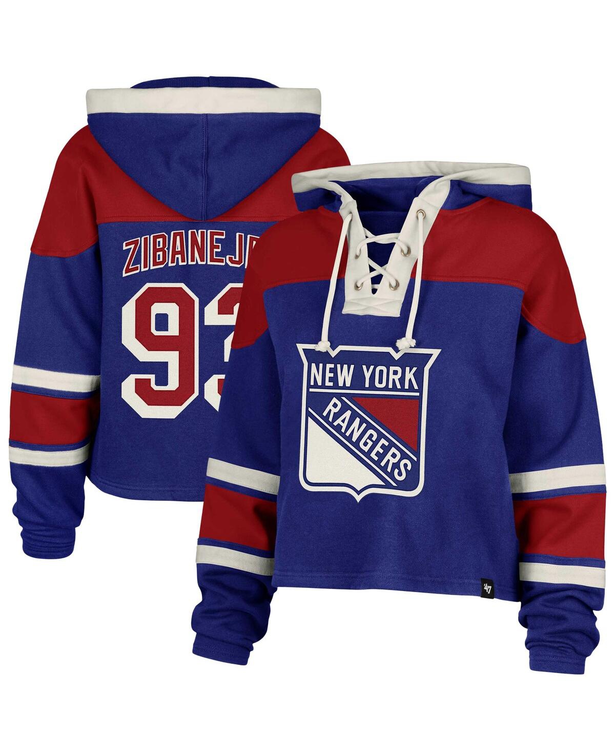 Click here for 47 Brand Womens Mika Zibanejad Blue New York Range... prices