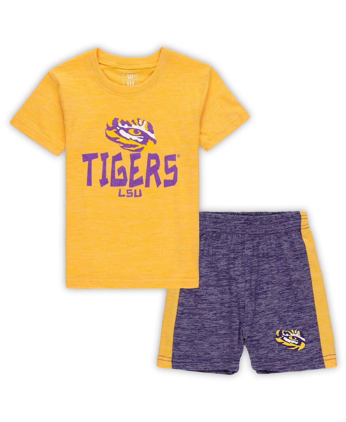 Click here for Wes & Willy Toddler 2-Piece Lsu Tigers Cloudy Yarn... prices