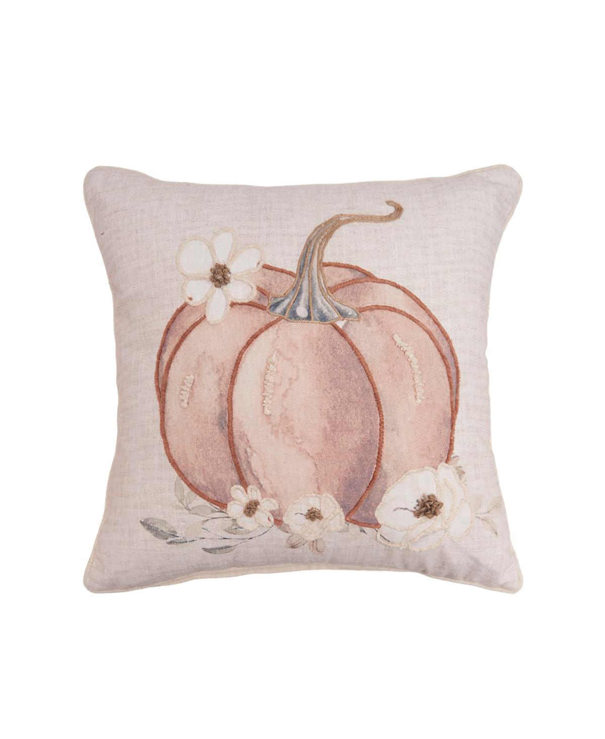 Click here for Autumn Fields Pumpkin Throw Pillow  18" x 18&... prices