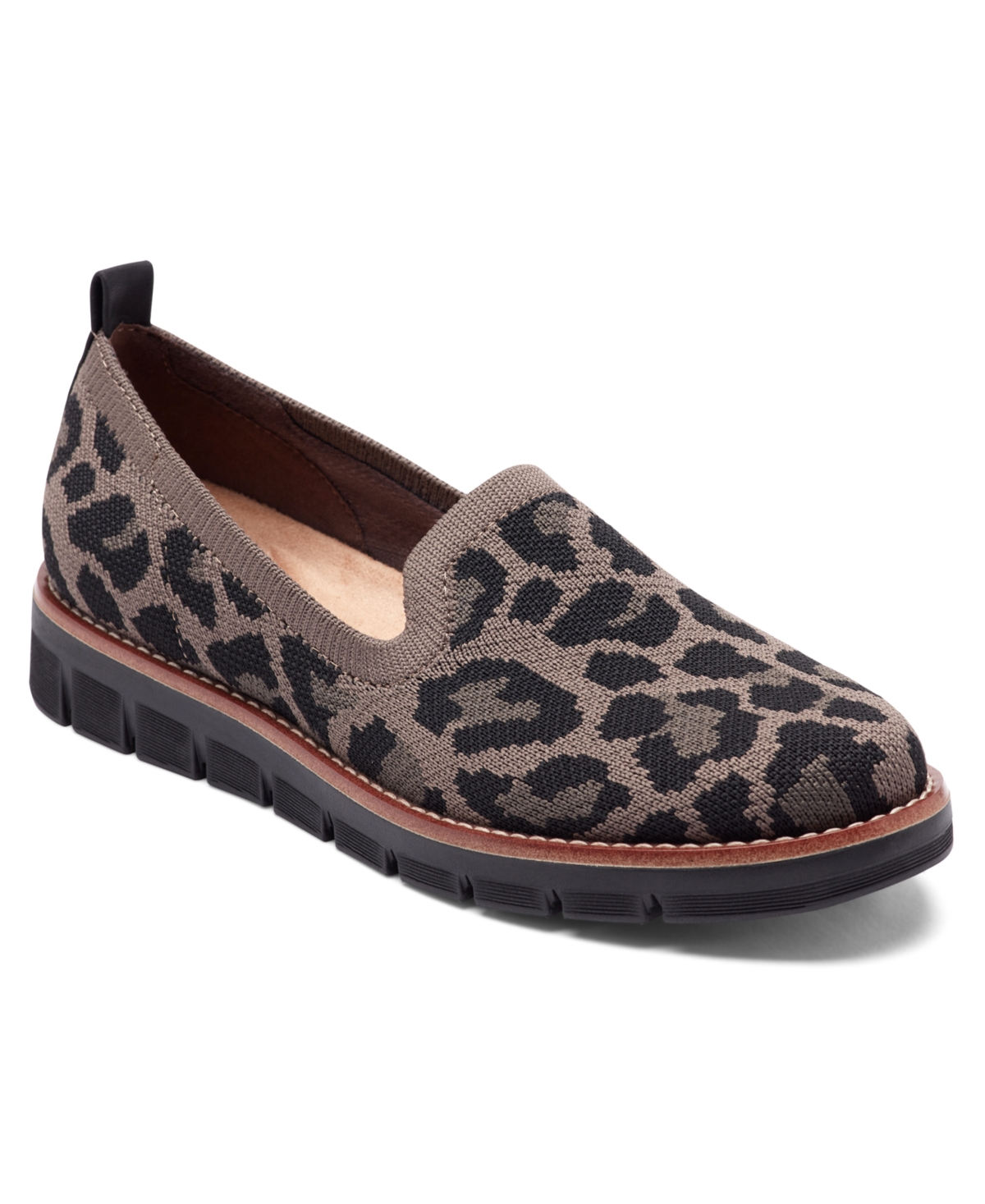 Click here for Easy Spirit Womens Valina Knit Easy-On Flat Loafer... prices
