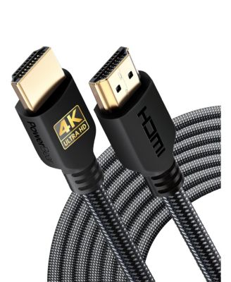 Click here for Powerbear Hdmi Cable 2 Pack High Speed Braided Gol... prices