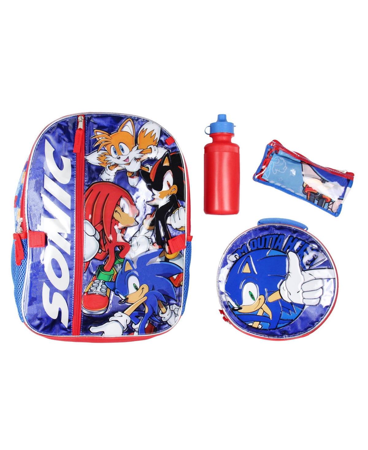 Click here for Sonic The Hedgehog Backpack 16" Fast Molded L... prices