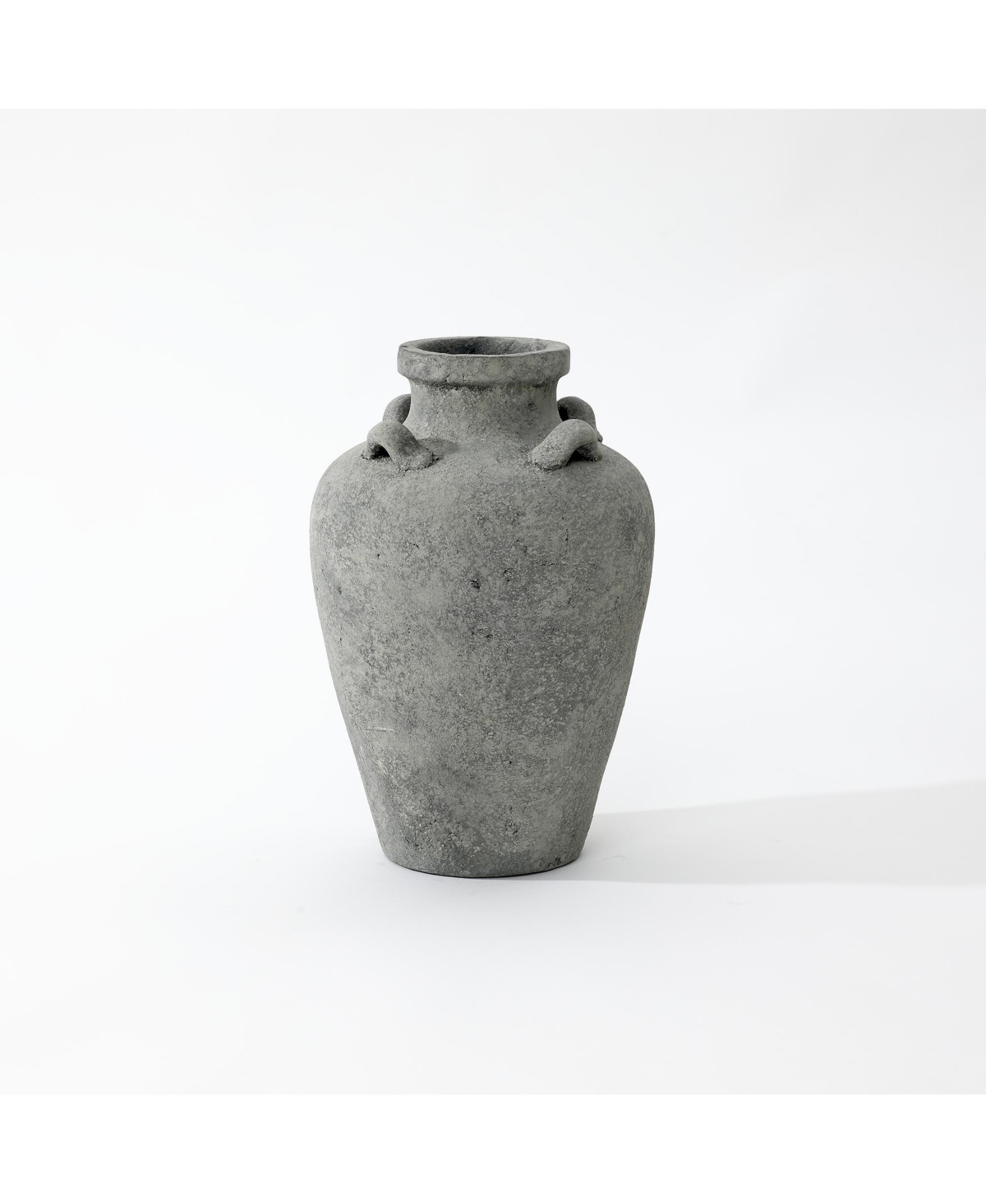 Click here for LuxenHome Rustic Antiqued Gray 15-Inch Tall Round... prices